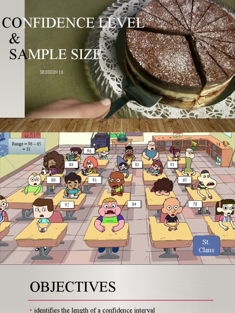 Session 16 - Confidence Level and Sample Size | PDF | Confidence ...