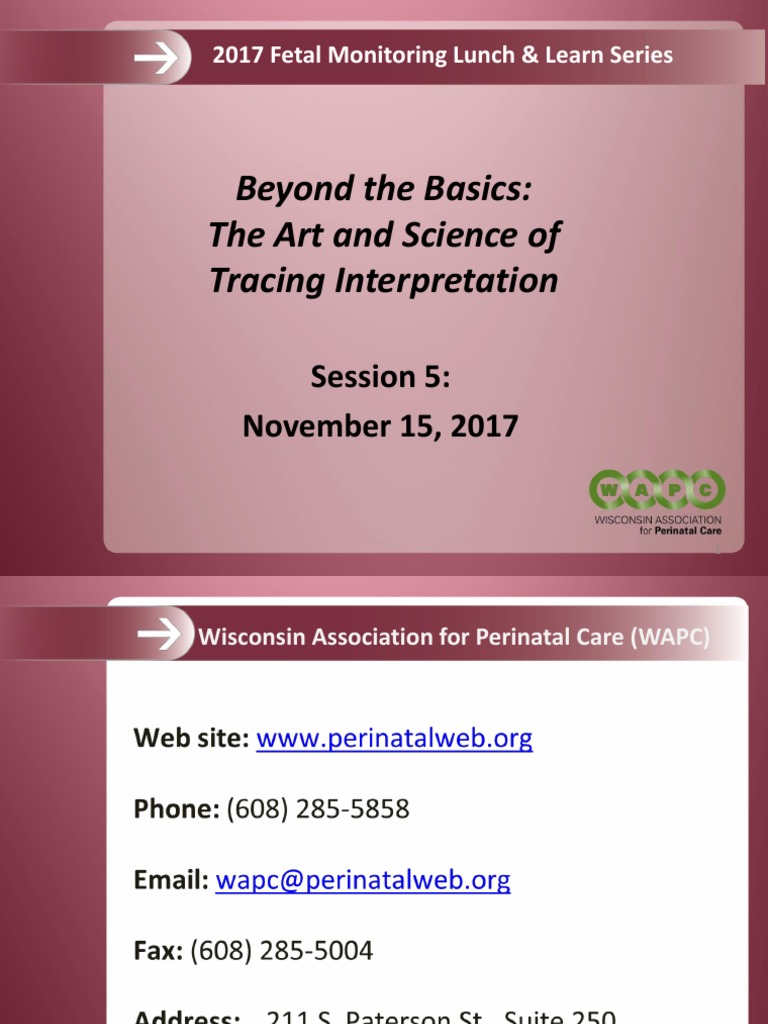 Fetal Strip Review-Contraction Chart | PDF | Childbirth | Human ...