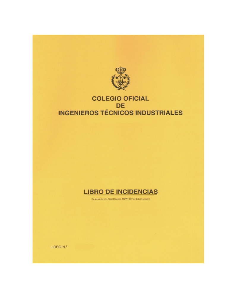 Libro de Incidencias | PDF