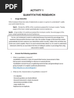 Practical Research 2 (Quantitative Research) | PDF | Quantitative ...