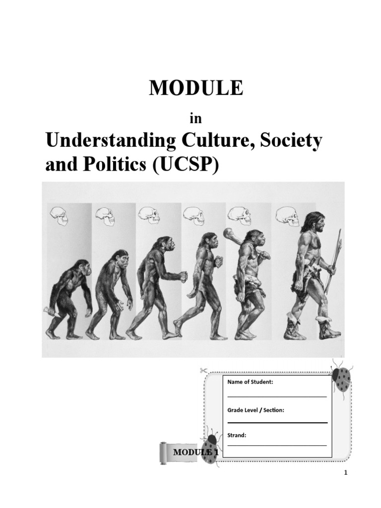 Understanding Culture, Society and Politics | PDF | Sociology ...