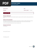 Toastmasters Member Commitment Pledge | PDF | Career & Growth | Sports ...
