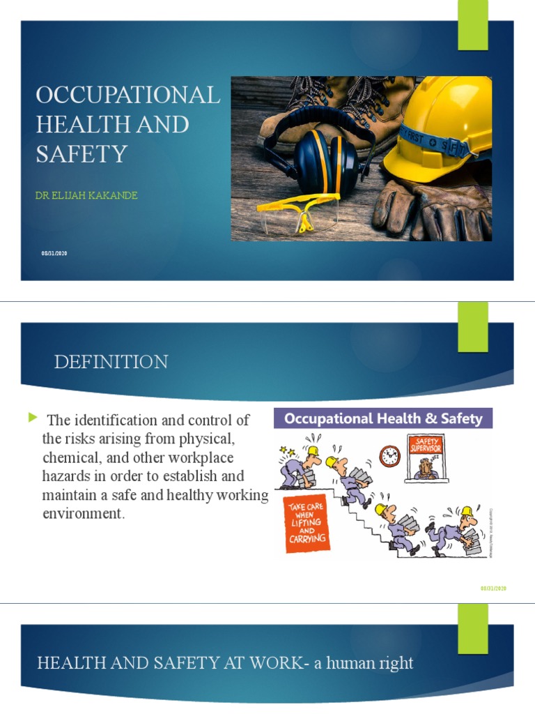 Occupational Health and Safety | PDF | Occupational Safety And Health ...