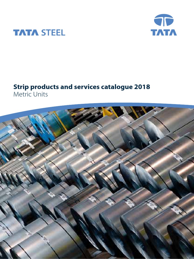 Tata Steel Strip Product Range Catalogue 2018 | PDF | Sheet Metal ...