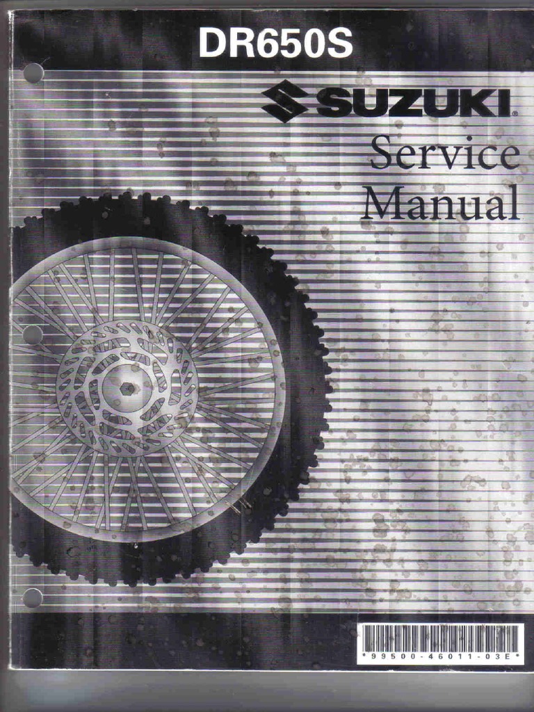DR650 Service Manual (Early) PDF | PDF