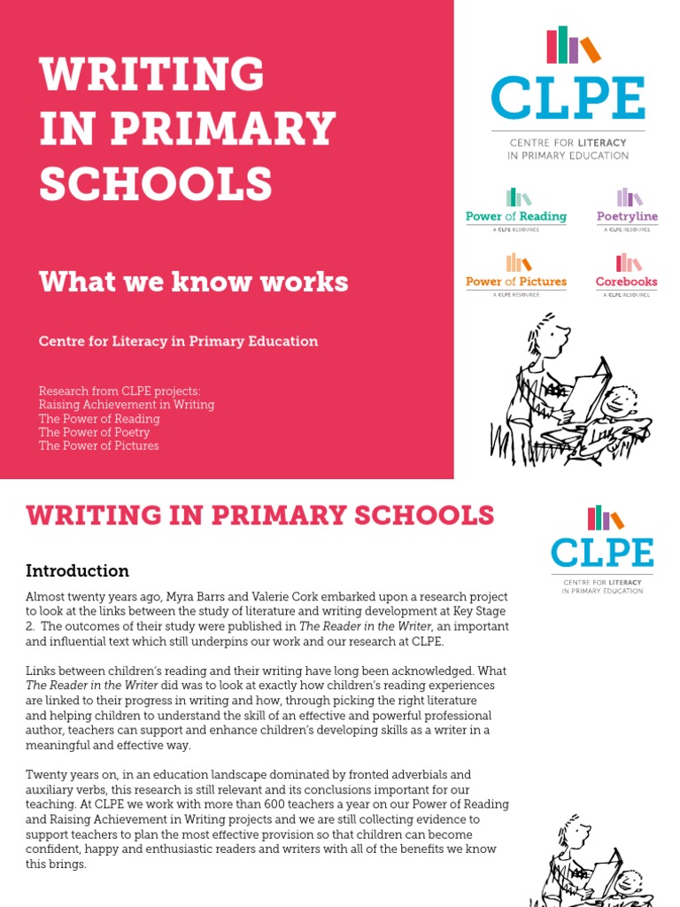 What We Know Works-Writing in Primary Courses | PDF | Writers | Vocabulary