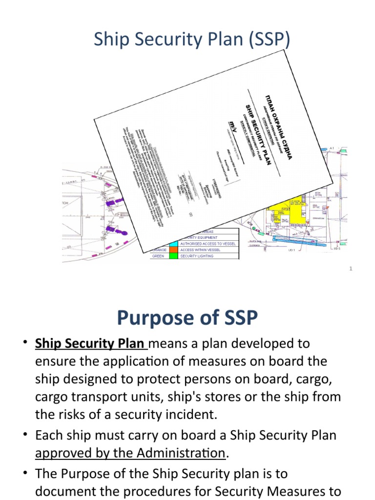 Ship Security Plan (SSP) | PDF | Social Institutions | Social Science