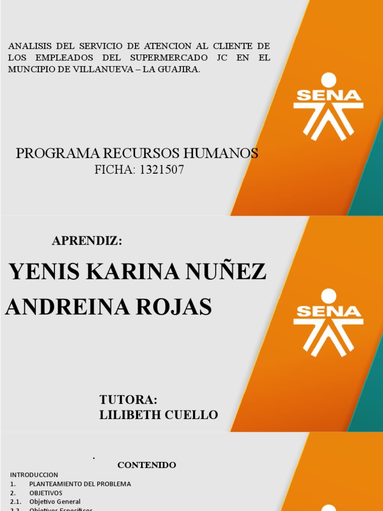 NUEVAS Plantilla PowerPoint SENA | PDF | Cliente | Business