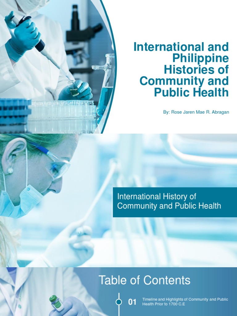 Philippine Public Health History Timeline | PDF | Public Health ...