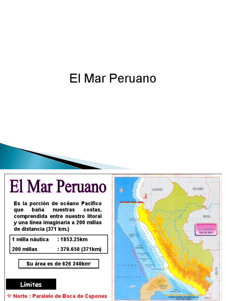 El Mar Peruano en PPT para Alimentos | PDF | Oceanografía Física ...
