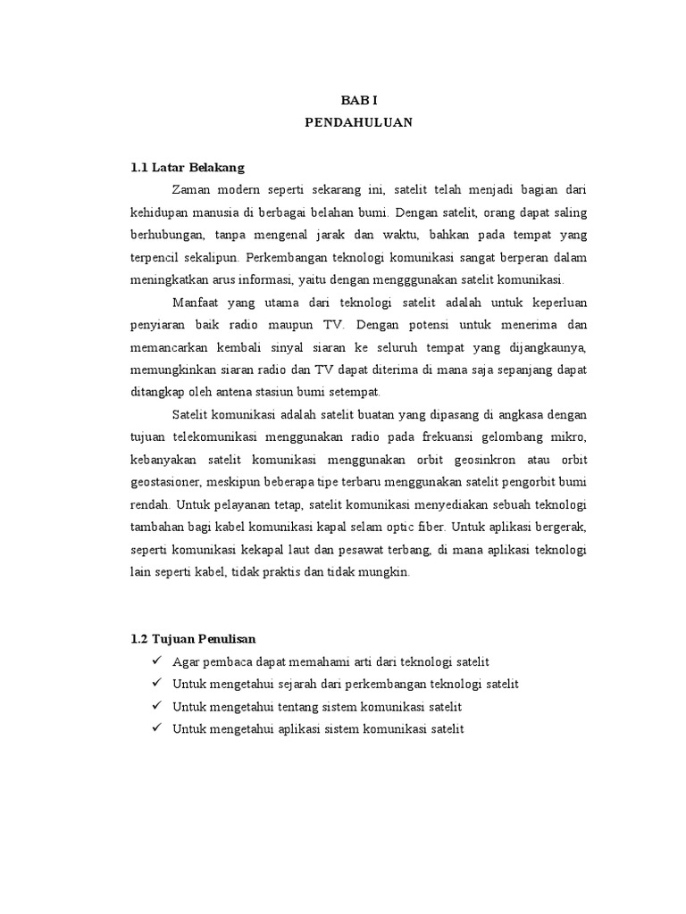 Teknologi Satelit dan Aplikasinya | PDF | Teknologi & Rekayasa | Komputer