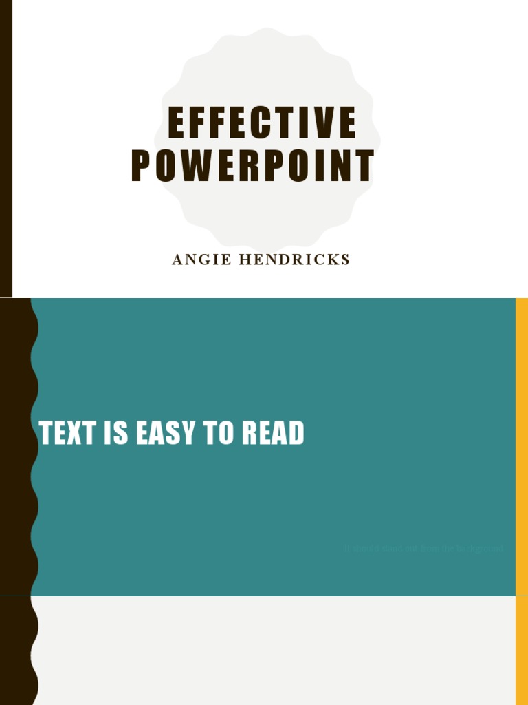 Effective Visuals Pdf