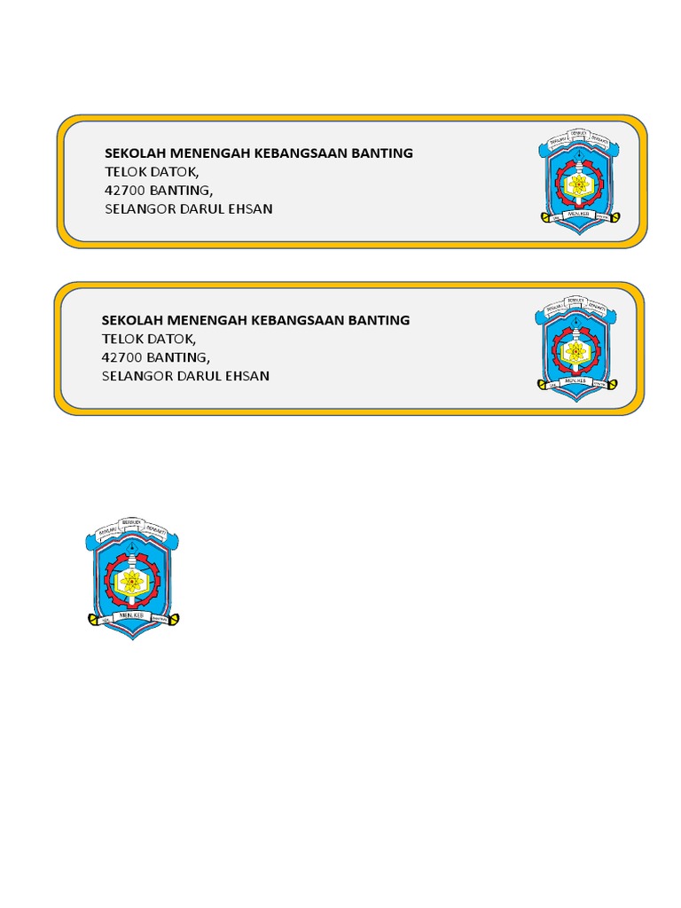 Label Fail Pengurusan SPBT 1 & 2 | PDF