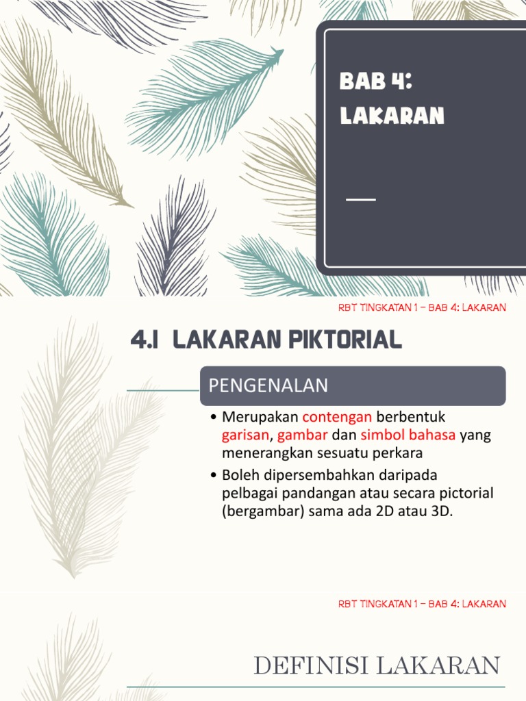 Bab 4 - Lakaran - Bahagian 1 PDF | PDF