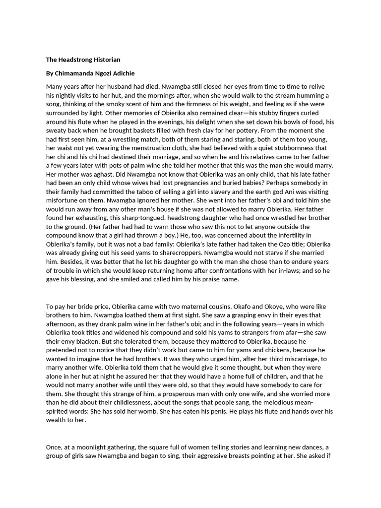 1 The Headstrong Historian | PDF