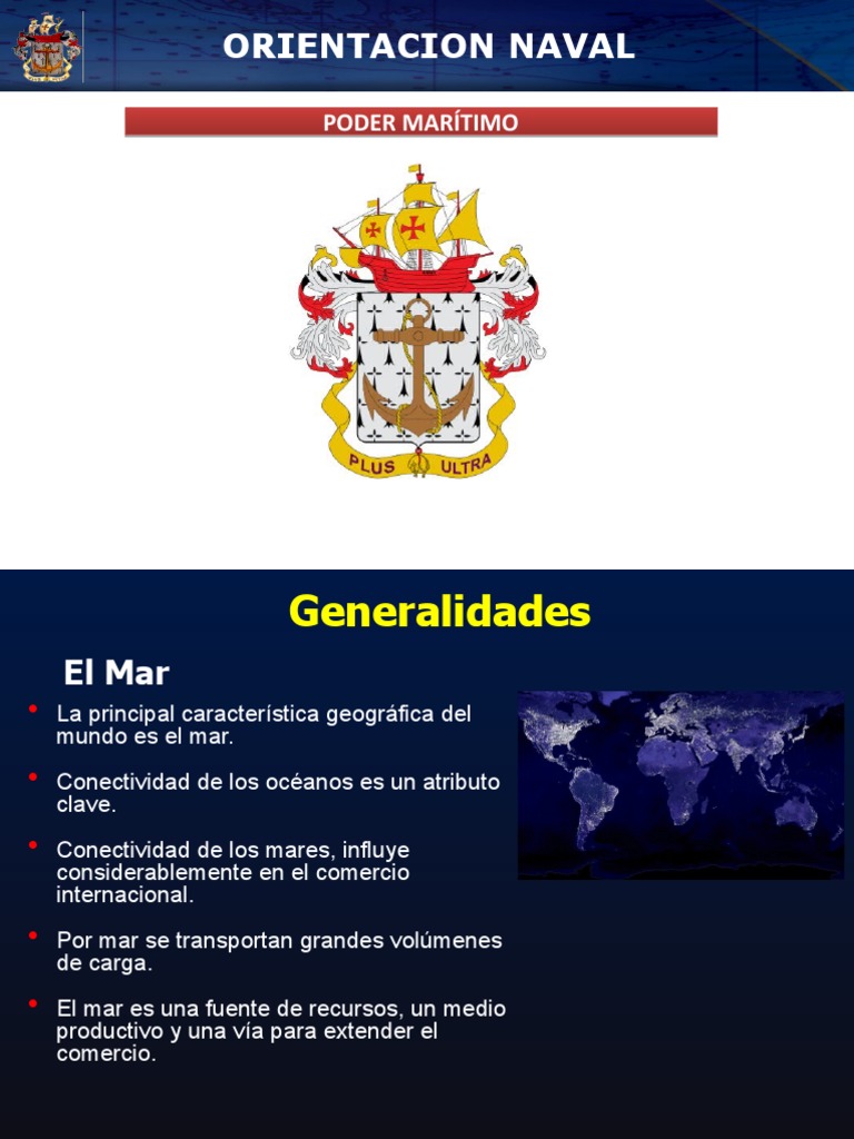 Componentes del Poder Marítimo | PDF | Mar | Guerra Naval