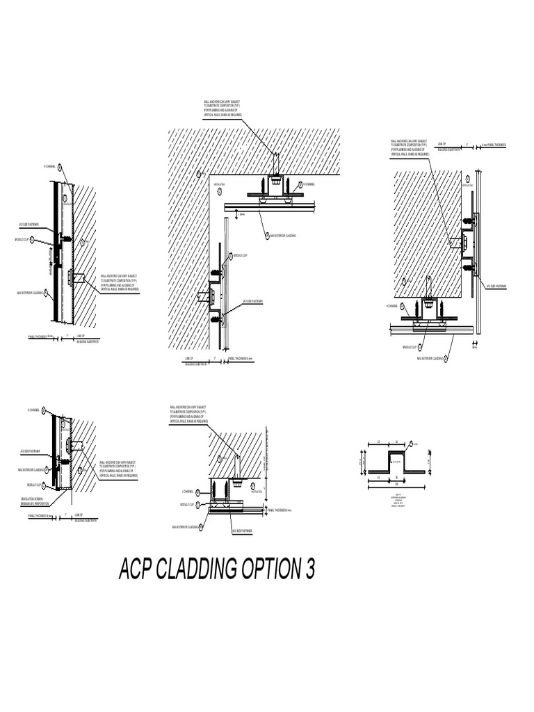 Acp Cladding Option 3 | PDF | Building Engineering | Building Materials