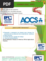 Resumen AOAC | PDF