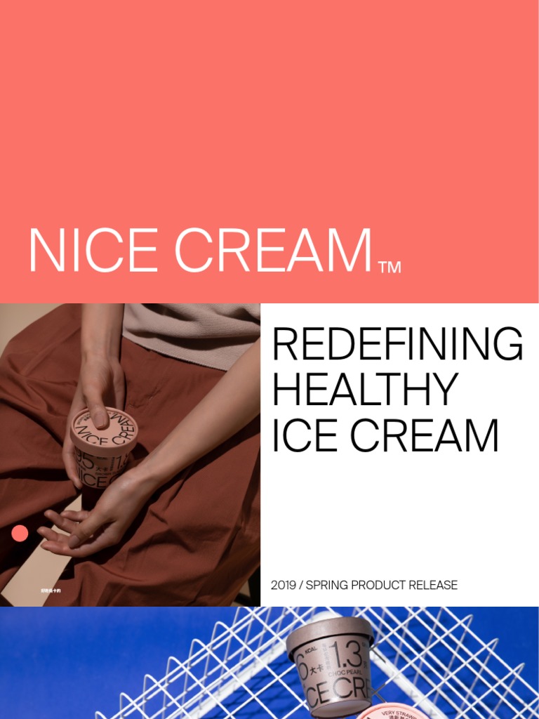 2019 Nice Cream Info Eng | PDF | Cream | Flavor