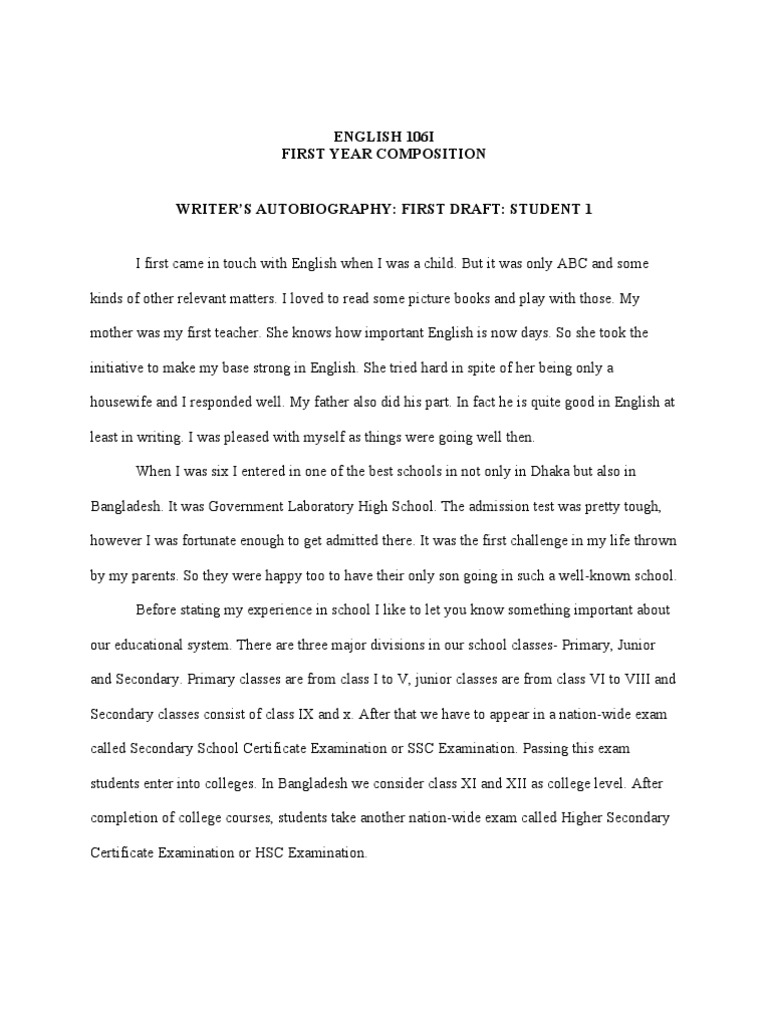 English 106I First Year Composition | PDF | English Language | Vocabulary