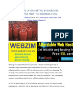 LPG Cooking Gas Plant Business Plan | PDF | Liquefied Petroleum Gas ...