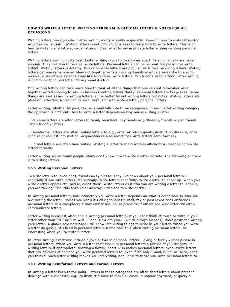 Mastering Letter Writing Skills | PDF | Grief | Madam