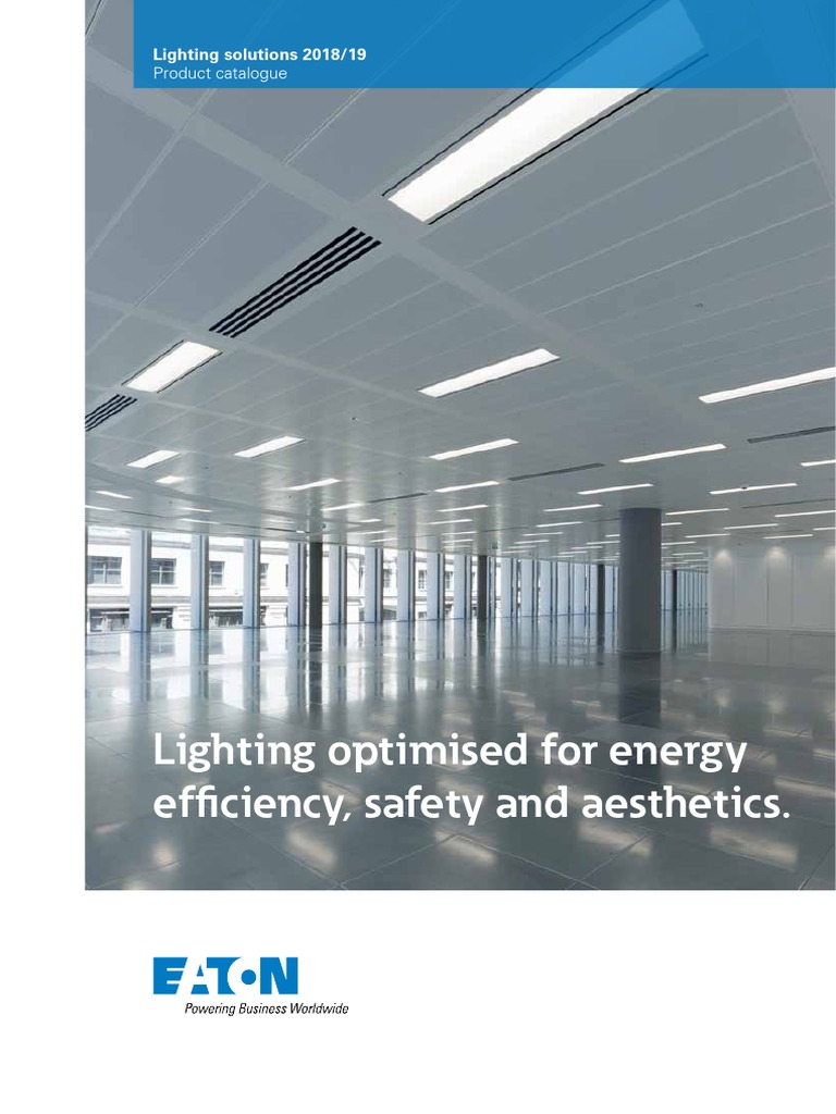 Eaton Lighting Lightingsolutions2018 Lowres PDF | PDF | Lighting | Electrical Engineering
