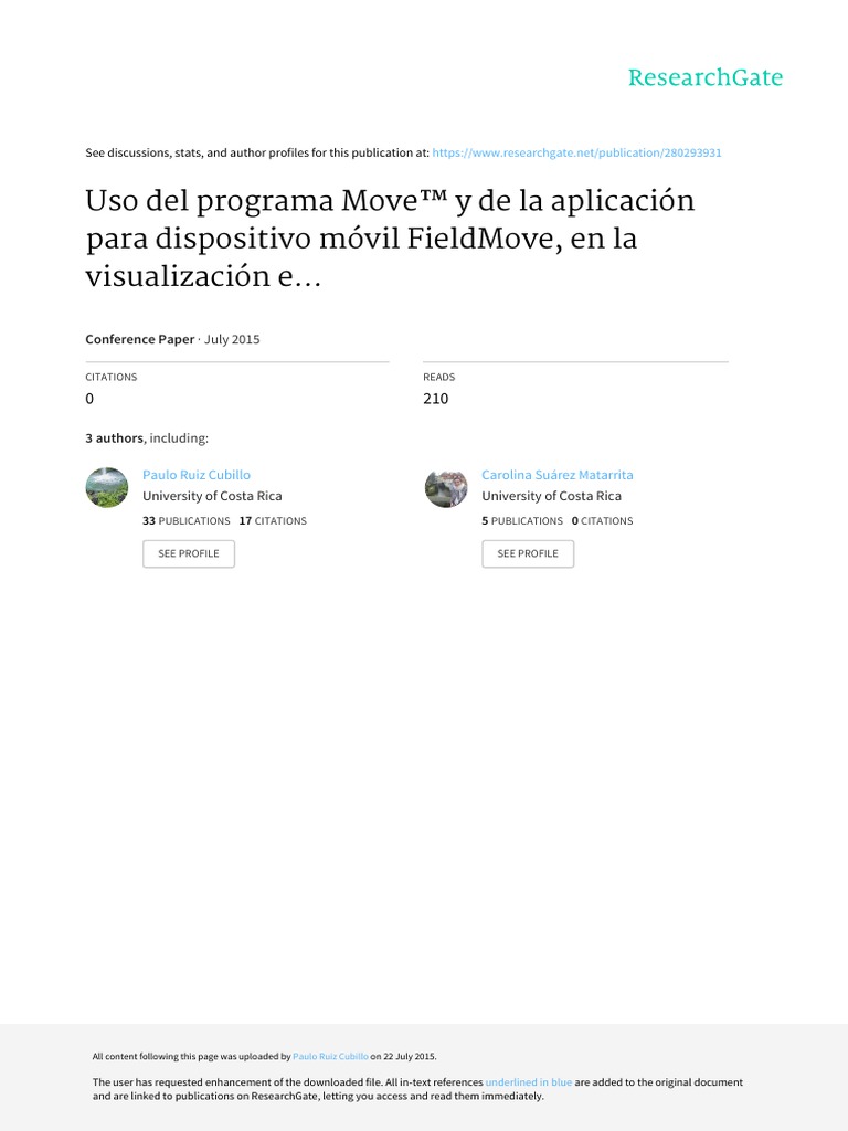 Uso Del Programa Move™ y de La Aplicación | PDF | Aplicación movil ...
