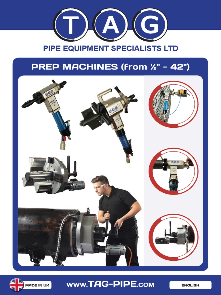 PREP MACHINES (From " - 42") : Pipe Equipment Specialists LTD | PDF ...