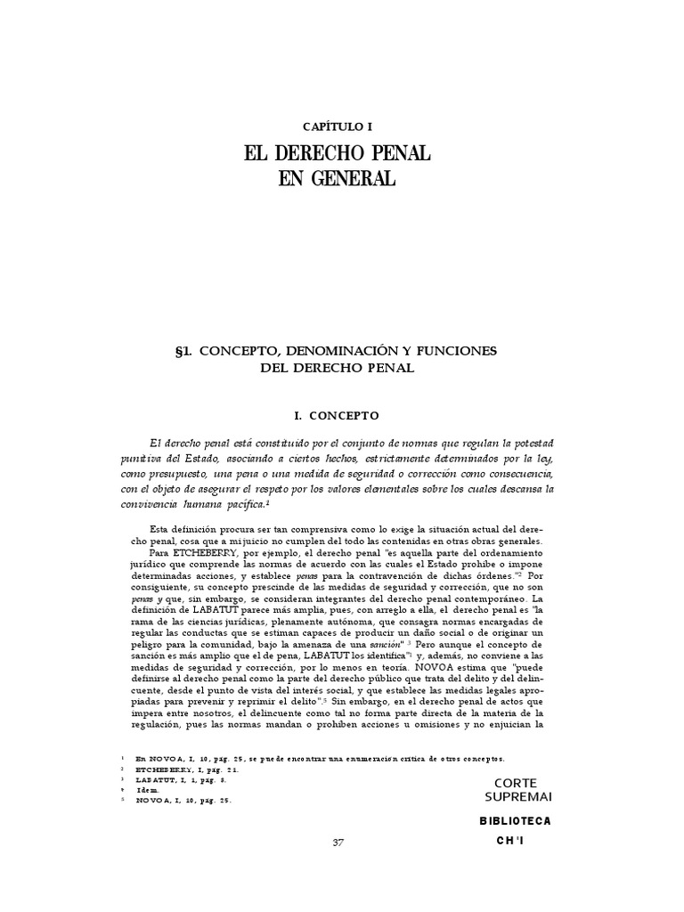 Cury Urzúa, Enrique - Derecho Penal-33-62 | PDF | Derecho penal | Castigos