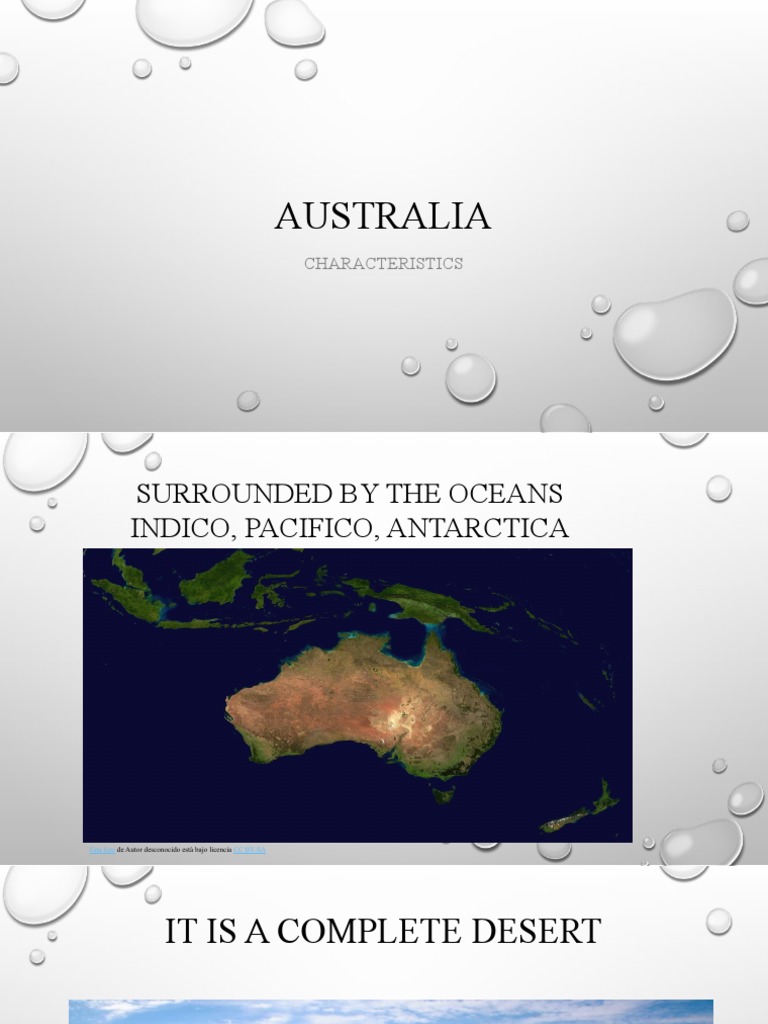 Australia: Characteristics | PDF