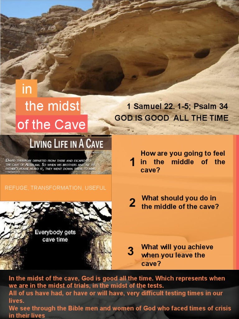 The Cave of Adullam | PDF | David | Religious Texts