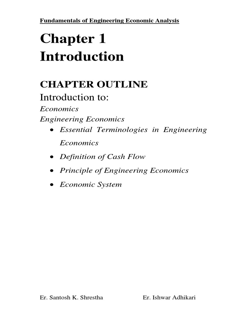 Chapter 1 PDF | PDF | Economics | Economic System