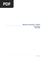 217 Machine Learning: Projects | PDF | Technology & Engineering