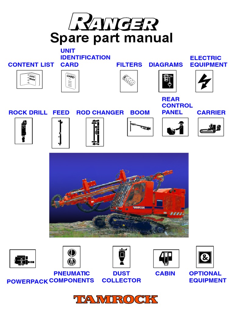 Spare Part Manual: Diagrams Electric Equipment Filters Unit ...