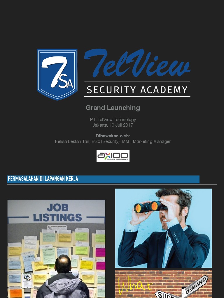 Modul 1 - TelView Security Academy Launching | PDF