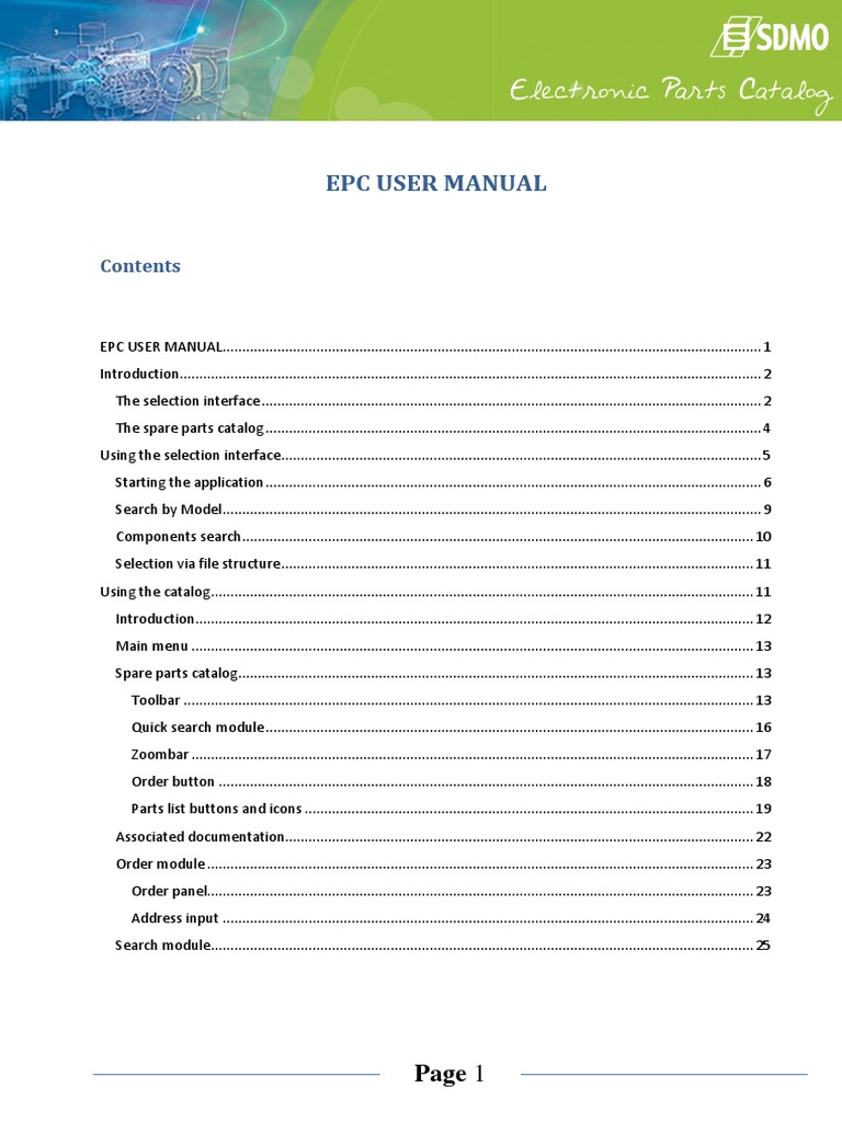 Epc User Manual | PDF | Icon (Computing) | Button (Computing)