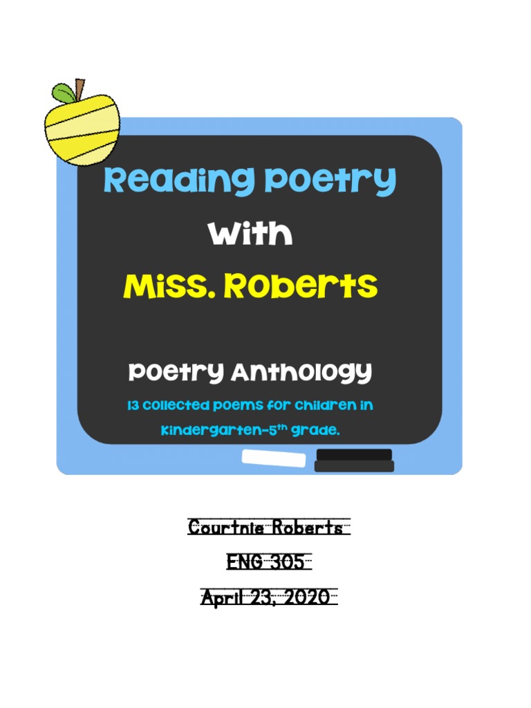 Poetry Anthology | PDF