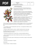 La Leyenda de Los 5 Soles | PDF | azteca | Politeísmo