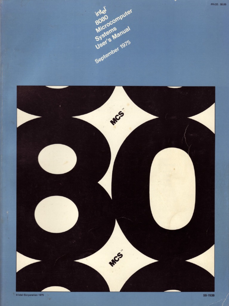 Intel 8080 Microcomputer Systems Users Manual 197509 PDF | PDF ...