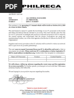 Maxis Letter of Request | PDF | Telecommunications