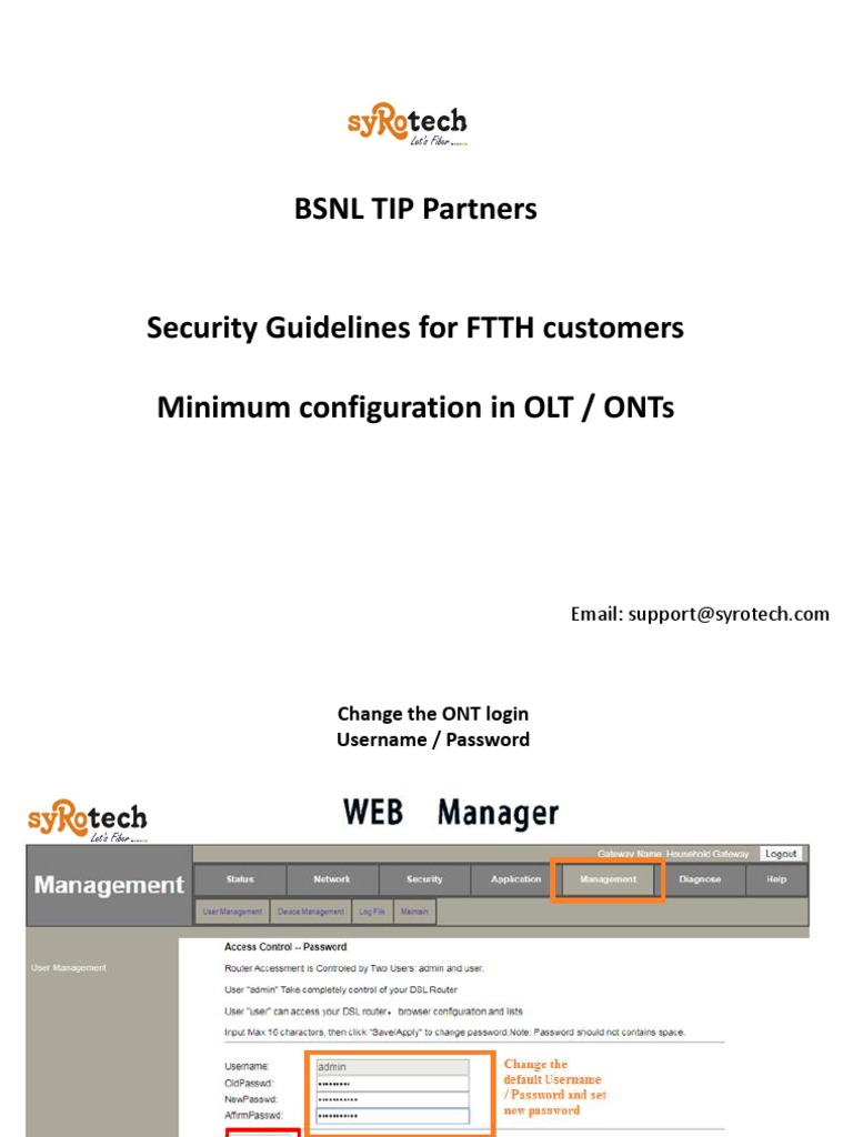 Security Guideline Configuration | PDF