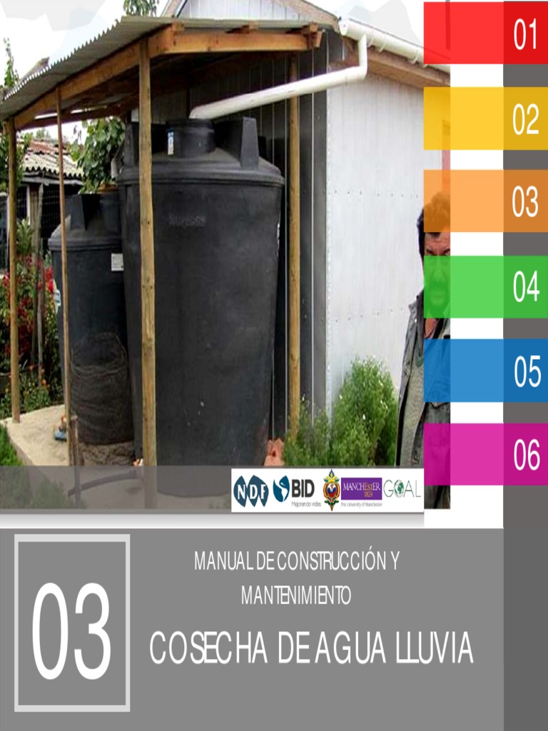 Manual De Cosechas Agua Lluvia Pdf Lluvia Agua