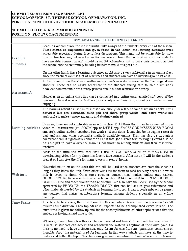 GTB2 Module 1 Template | PDF | Quantitative Research | Statistics