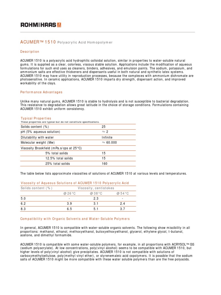 acumer_1510 | PDF | Salt (Chemistry) | Precipitation (Chemistry)