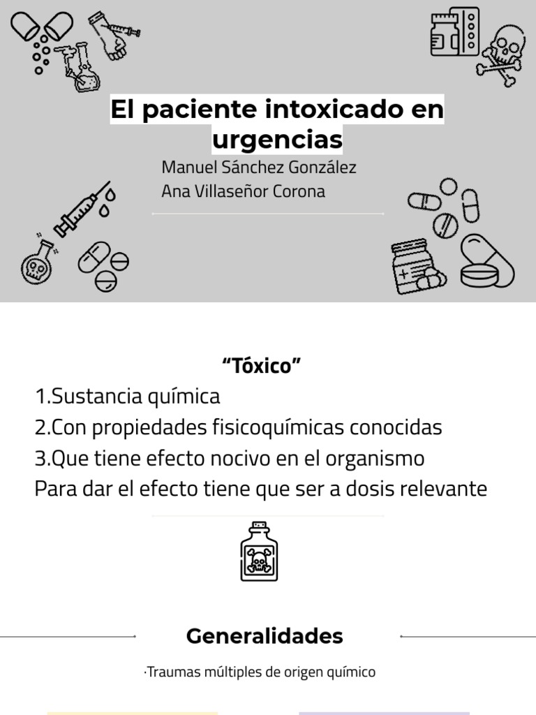 El Paciente Intoxicado en Urgencias | PDF | Reanimación cardiopulmonar ...