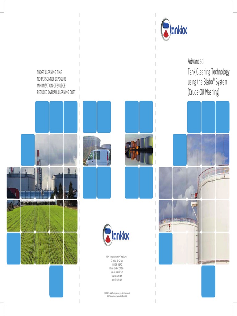 Advanced Tank Cleaning Technology Using The Blabo® System (Crude Oil ...