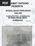 Panduan Penggunaan JOSS Jatim | PDF