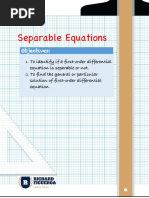 L5 Examples - Non-Exact Differential Equations | PDF | Equations | Mathematical Concepts