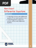 L5 Examples - Non-Exact Differential Equations | PDF | Equations ...